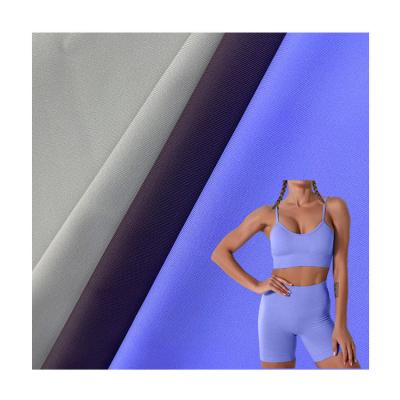 China Nylon Spandex Fabric 4 Way Stretch 40D Anti Static UV Resistant Jersey Knit 81 Nylon 19 Spandex for Swimwear Yoga for sale