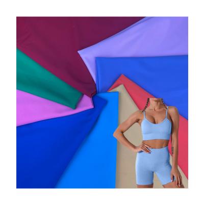 China 40D Waterproof Nylon Spandex Fabric 142-155cm Width 170-200GSM for Swimwear and Yoga Clothing for sale