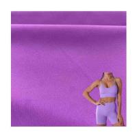 China Knitted Jersey Anti-Static Fabric 81% Nylon 19% Spandex - 142-155cm Width 170-200gsm Weight for Yoga Wear and Sportswear for sale