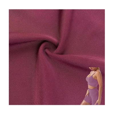China Four Way Stretch 55D Jersey Anti UV Polyester Spandex Lycra Fabric 142cm 170gsm for Swimwear Yoga for sale