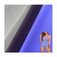 China 81% Nylon 19% Spandex Lycra Fabric 142cm Width UV Resistant for Swimwear Yoga for sale