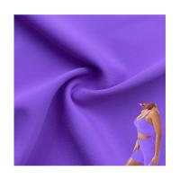 China Nylon Spandex Warp Knitting Lycra Fabric 81 Nylon 19 Spandex 170 200gsm Downproof for Apparel Vest for sale