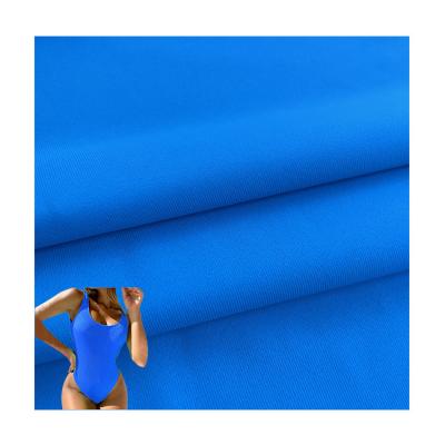 China 81 Nylon 19 Spandex Lycra Fabric Four Way Stretch Knitted Sports Wear 142cm for sale