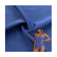China Recycled Shiny Polyester Spandex Lycra Fabric 142-155cm Width 55D Twill for Swimwear for sale