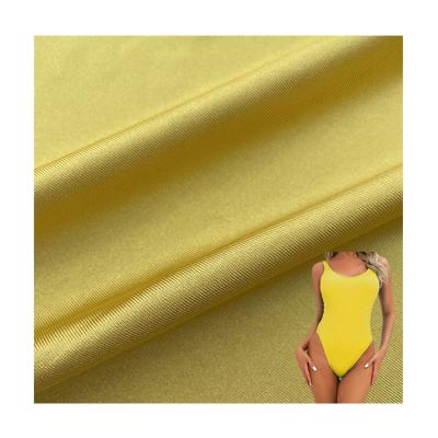 China 4 Way Spandex Lycra Swimwear Fabric 142cm 170gsm Custom Shiny Waterproof for sale