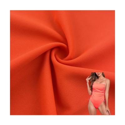 China 40D Textured Lycra Swimsuit Fabric 81 Nylon 19 Spandex 142cm 4 Way Stretch for Bodyshaper for sale