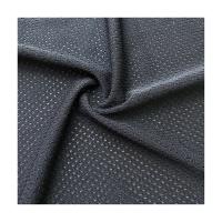 China 93.5% Polyester 6.5% Spandex Sportswear Mesh Fabric 165cm Width 135-140gsm Weight for sale