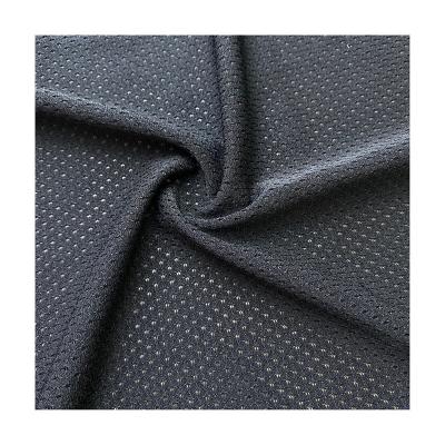 China 93.5% Polyester 6.5% Spandex Sportswear Mesh Fabric 165cm Width 135-140gsm Weight for sale