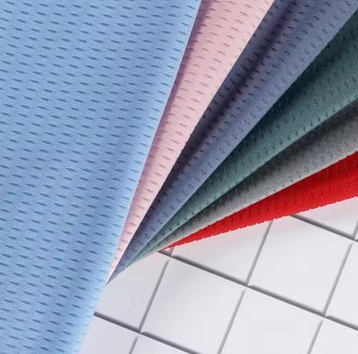 China 96% Polyester 4% Spandex Weft Knit Jersey Fabric 155cm Width Pilling Resistant for sale