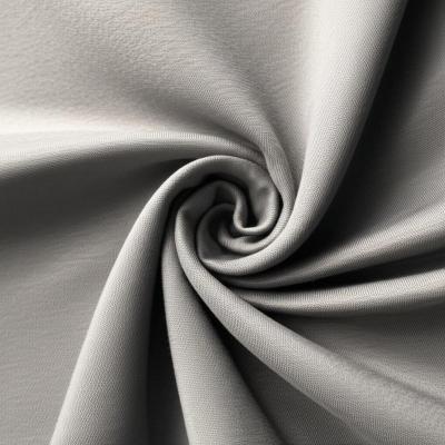 China Pilling Resistant Double Knit Jersey Fabric 155CM Width Weft Knitting for T Shirt Sportswear for sale