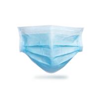 China Fiberglass Free Earloop Disposable Masks / 3 Ply Non Woven Face Mask for sale