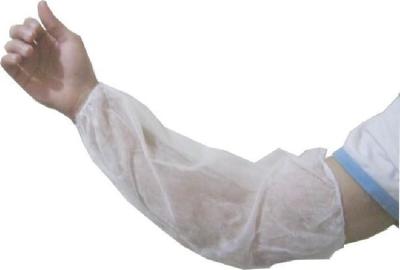 China Effective And Protection Disposable Arm Sleeves With Elstic Wrists And Ties for sale