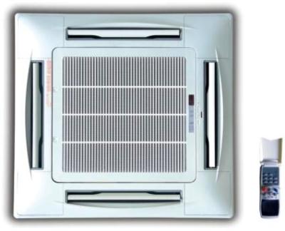 China Chilled water 4 way ceiling concealed cassette type fan coil units-600CFM 4 TUBE for sale