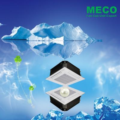 China 1000CFM 3TR Ceiling Hydronic Cassette Fan Coil 2 pipe system for sale