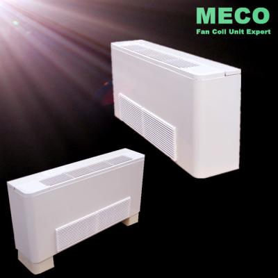 China Water chilled free stand Universal fan coil unit 300CFM 2 tubes for sale