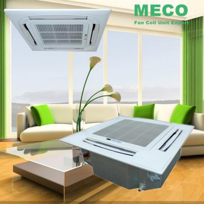 China Chilled water 4 way ceiling concealed cassette type fan coil units-1200CFM 4 TUBE for sale