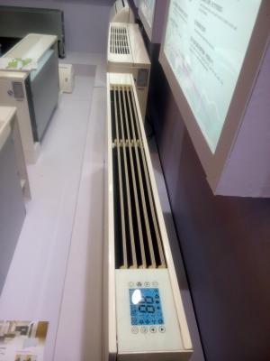 China Floor stand & Ceiling fan convector ultra thin design 130mm depth-200CFM for sale
