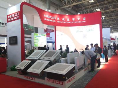 China Slim Thin Vertical Fan Coil Units with DC motor 130mm thickness-600m³/h for sale