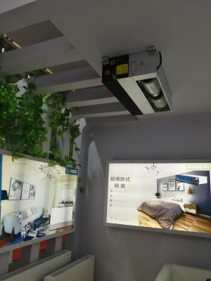 China Ceiling concealed duct fan coil unit with DC motor--1400CFM for sale
