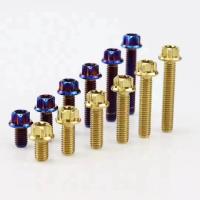 China Titanium /SS 304 Fasteners Bolts And Nuts M6 M8 M10 M12 for Bike Motorcycle for sale