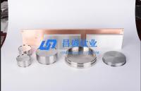 China Ti Ti-Al Fe Cu Zr Cr Sputtering Targets For Semiconductors 100*40mm 95*45mm for sale