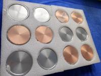 China Ti Ti-Al Fe Cu Zr Cr Sputtering Targets For Semiconductors 100*40mm 95*45mm for sale