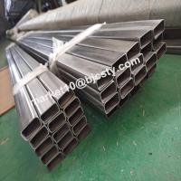China Precision Titanium Rectangular Pipes Gr5 20mmx40mm 30mmx50mm for Aircraft Manufacturing for sale