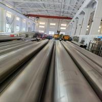 China Non Magnetic Gr1 titanium welded pipe Natural Gas Pipeline 12 meters for sale