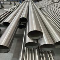 China OD63mm Welded Titanium Pipes Gr1 For Car Titanium Exhaust Pipes for sale