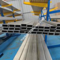 China Titanium Rectangular Tube 40mm X 60mm Seamless For Shipbuilding for sale