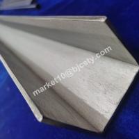 China U Shape Channel Section Aerospace Titanium Alloy Profile Gr5 Right Angle for sale