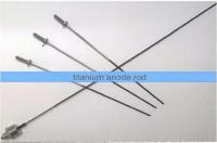 China Titanium Anode Rod For Water Heater Liner Protection Dia3x393mm Length Current 50mA-100mA for sale