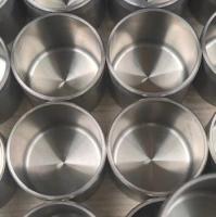 China Custom Zr702 Straight Wall Zirconium Crucible for sale