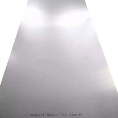 China AMS 4911 Ti6AL-4V Titanium Alloy Sheet THK0.635mm For Aerospace for sale