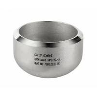 China Titanium Butt-Welded End Cap ASME B16.9 for Titanium Tubing And Fittings Connecting for sale
