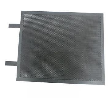 China Industrial Grade Black Lightweight Titanium Anode for Electrolysis for sale