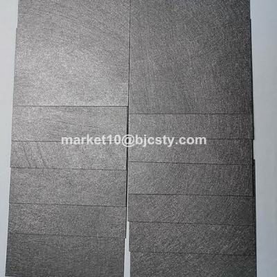 China Sintered Titanium Felt 0.25mm Porosity 60% Use In PEM Fuel Cells for sale