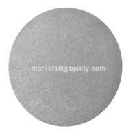 China Pressure Resistant Sintered Filter With 0-2.5Mpa Pressure Resistance for sale