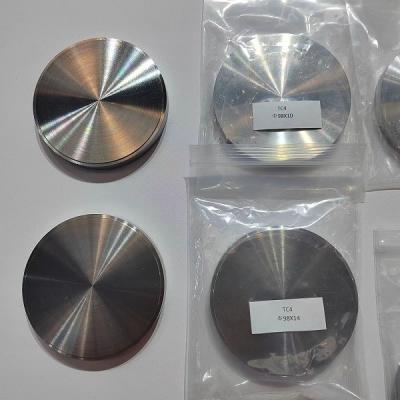 China Titanium SS 304 PVD Coating Sputtering Targets 100*40mm 95*45mm 98*10mm for Industrial for sale