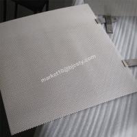 China Platinum Plated Titanium Anode Mesh For Water Electrolysis for sale