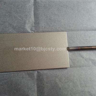 China Platinum Coating Titanium Plate Electrode For Water Sterilizing for sale