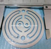 China Platinum Coating Titanium Plate Electrode For Water Sterilizing for sale