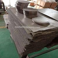 China Titanium Felt Platinum Coating Anode For Hydrogen Fuel Cell Gas Diffusion Layer for sale