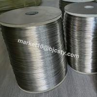 China 0.25mm Titanium Wire Woven Wire Cloth For Demister Filtration On Spools for sale