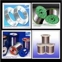 China ASTM B863 Titanium Alloy Wire Rod Gr5 TC4 Ti 6al4v 0.05 to 5mm For Seawater for sale