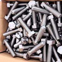 China Titanium Fasteners Gr1 Gr2 Gr5 Bolts And Nuts Screws For Industrial for sale