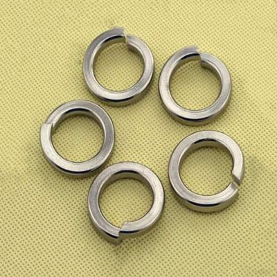 China Customized Titanium Spring Lock Washers DIN 127 Surface Treatment Anodizing for sale