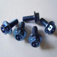 China DIN939 Titanium Stub Bolt Titanium Thread Screw For Industrial fasteners for sale