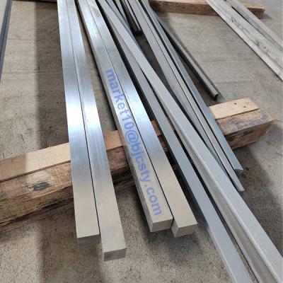 China Corrosion Resistance Titanium Square Bars Gr2 8x8 10x10 0.75