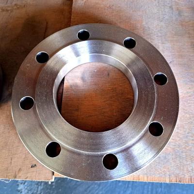 China Sandblasted Titanium Pipe Flange for Corrosion Resistance for sale